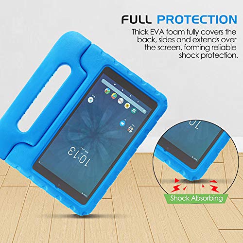 TIRIN Walmart Onn 8 Inch Tablet Case, Light Weight Shockproof Handle Friendly Convertible Stand Kids Case for Walmart Onn 8 inch Android Tablet 2019 Release Model ONA19TB002 NOT for 2020 Gen 2 - Blue