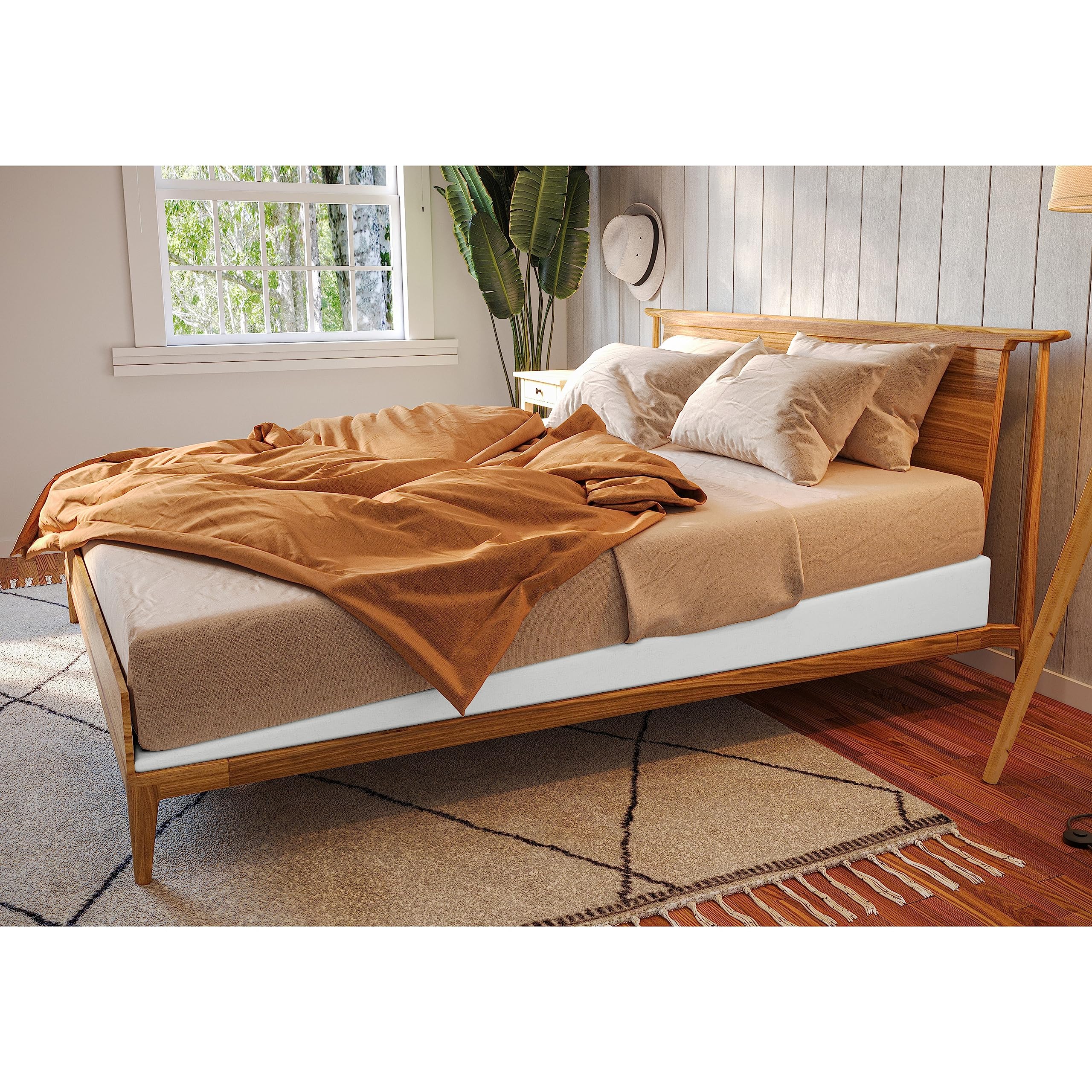 Avana Mattress Elevator - Under Bed 7-Inch Incline Foam Support, Twin