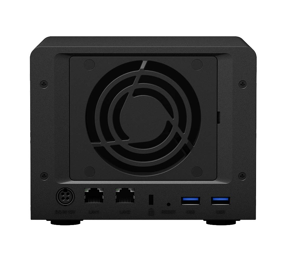Synology DiskStation DS620slim iSCSI NAS Server with Intel Celeron Up to 2.5GHz CPU, 6GB Memory, 8TB (4 x 2TB) SSD Storage, DSM Operating System
