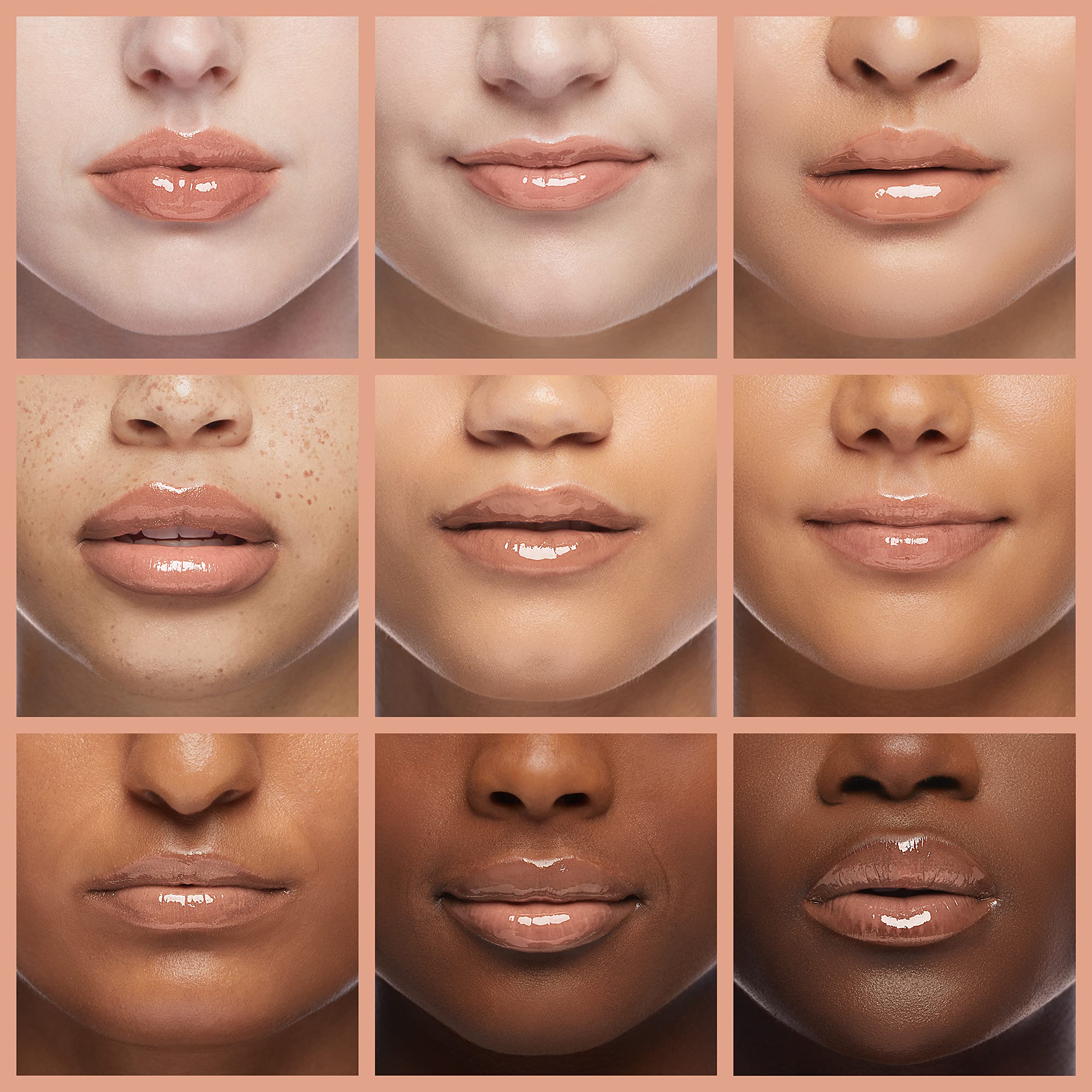 Rimmel Stay Glossy Lip Gloss - Non-Sticky and Lightweight Formula for Lip Color and Shine - 710 Honey, Honey, .18oz