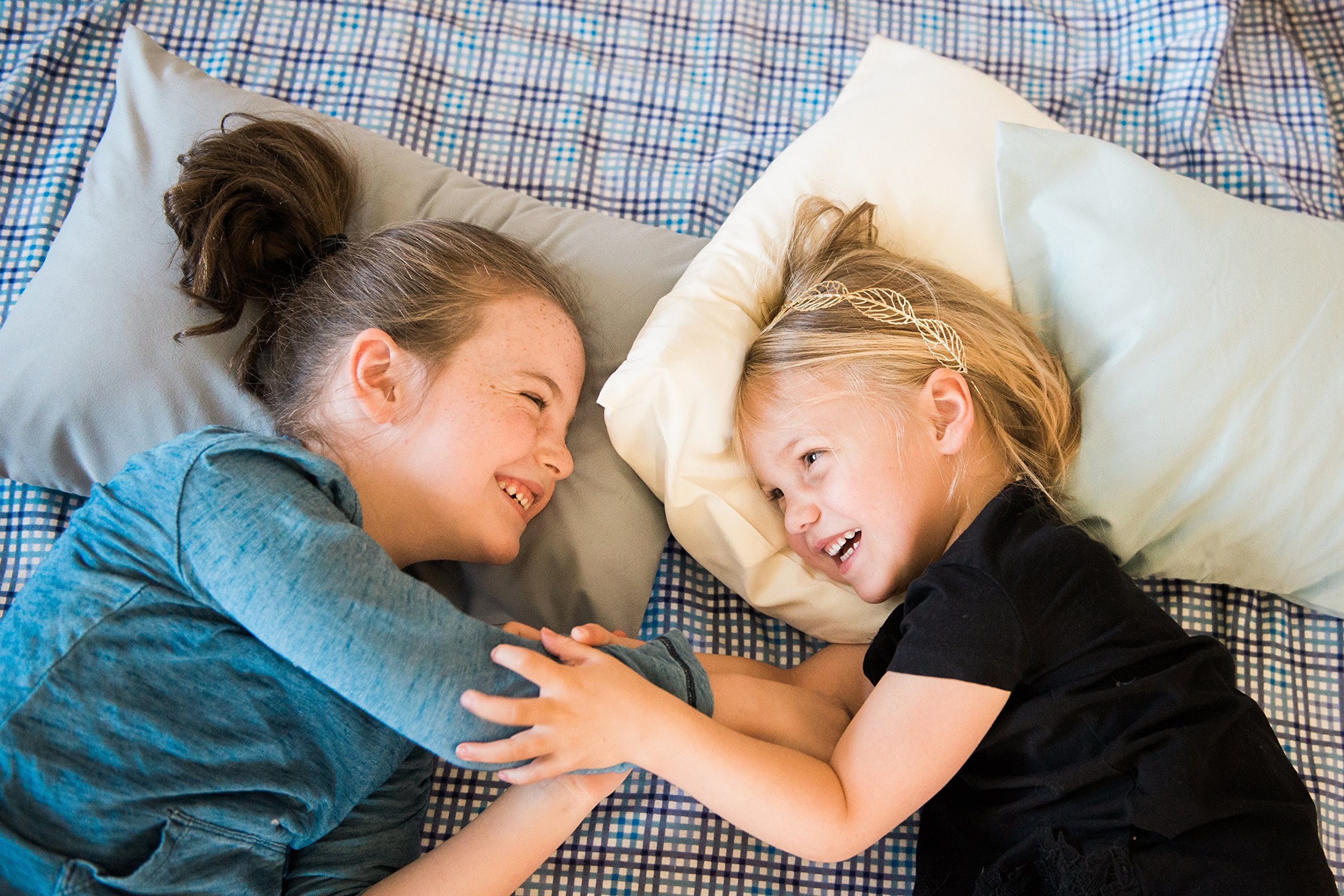 Ella & Max Toddler Pillowcase. Gray. Fits 13x18 & 14x19 Toddler Pillows. Easy to wash & no Ironing. Handmade in USA. Made of Luxury Microfiber Fabric.