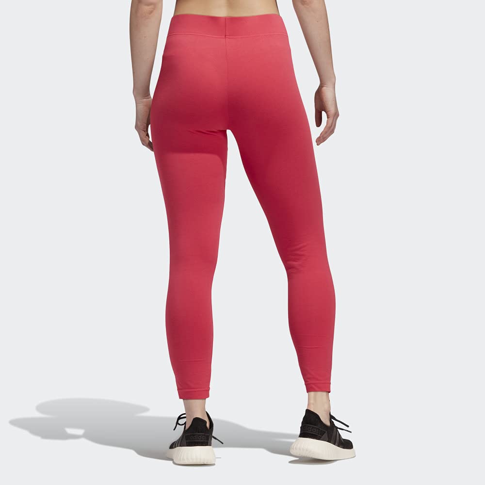 adidas Female Essentials Linear Tights, Power Pink/White,XL