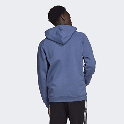 adidas LOUNGEWEAR Adicolor 3D Trefoil Graphic Hoodie Men's, Blue, Size M