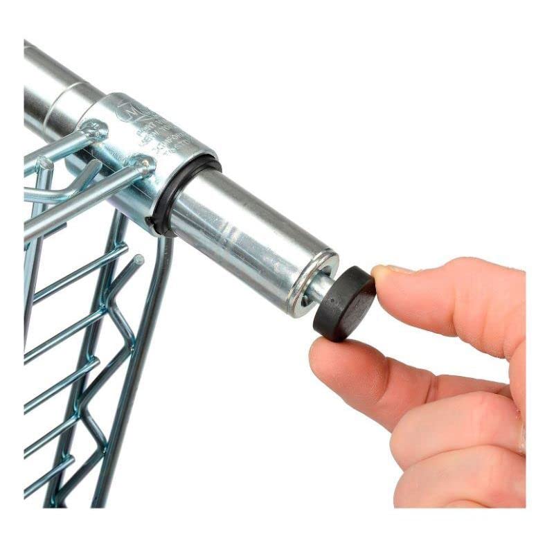 Economy Wire Shelving Starter Unit, 4 Tier, Zinc Chromate, 24"W, x 48"L, x 74"H