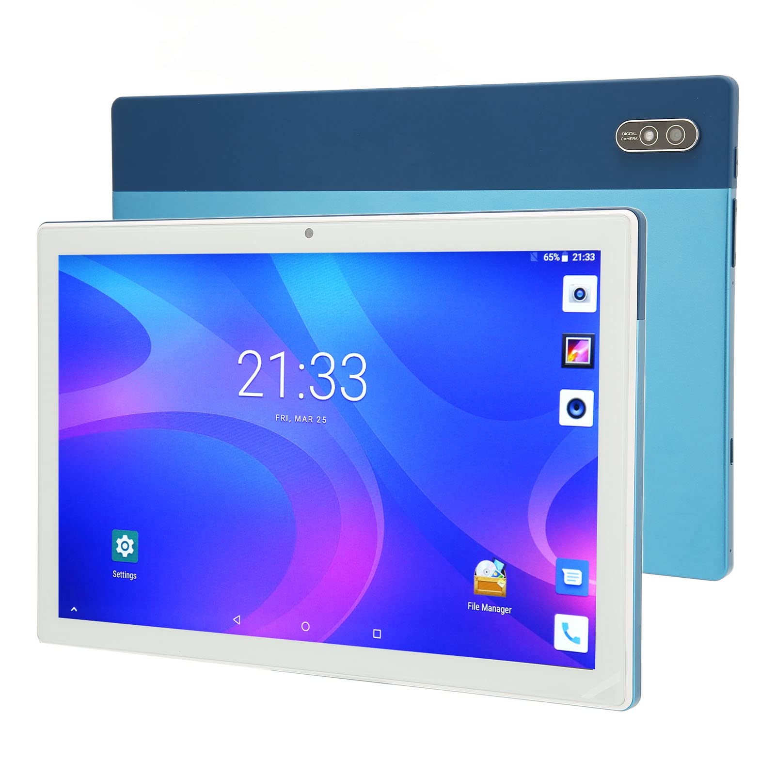 4G Tablet, Octa Core 2.4G 5G WiFi 8GB 256GB 8MP 13MP 1920x1200 IPS Tablet (US Plug)