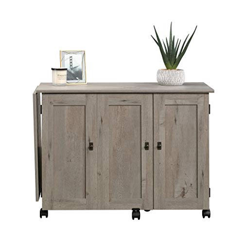 Sauder Miscellaneous Storage Sewing/Craft Cart, Mystic Oak finish