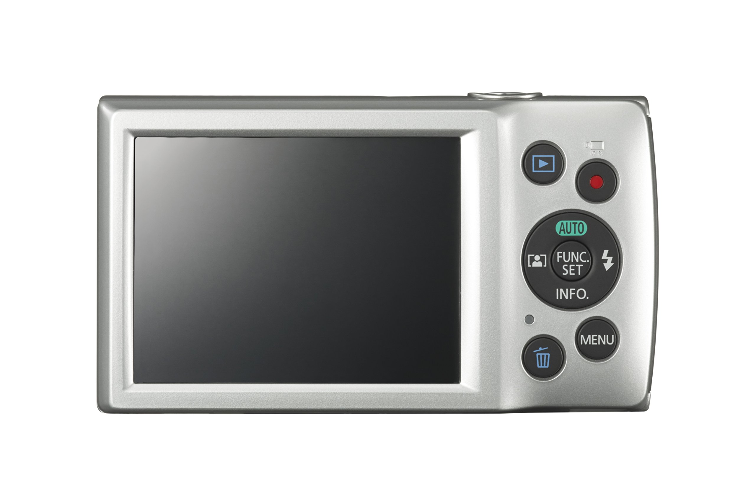 Canon PowerShot ELPH 180 Digital Camera w/Image Stabilization and Smart AUTO Mode (Silver) (Renewed)