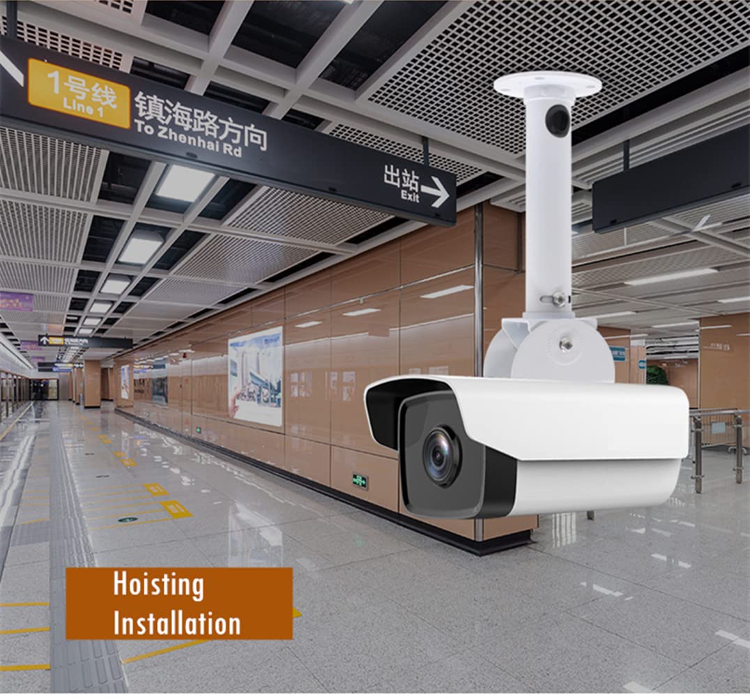 BeElion CCTV Security Camera Ceiling Mount Bracket, Universal Camera Wall Mounting Bracket for CCTV Security Camera/I Mount/Dome Camera/IP Camera