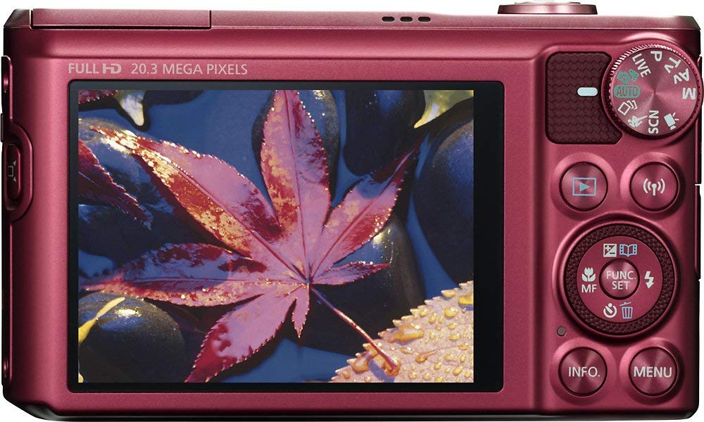 Canon PowerShot SX720 HS 20.3 MP Wi-Fi Digital Camera with 40x Optical Zoom & HD 1080p Video (Red) 11 Piece Value Bundle