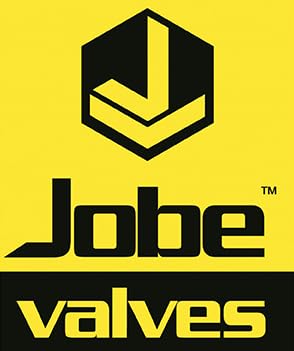 Jobe Valves J-RJV0075HF Rojo High-Flow Low-Pressure Float Valve, 4.9"-Wide Float, 3" Extension Arm, 20L/Min, 75PSI, 3/4" NPT Inlet, Yellow/Black