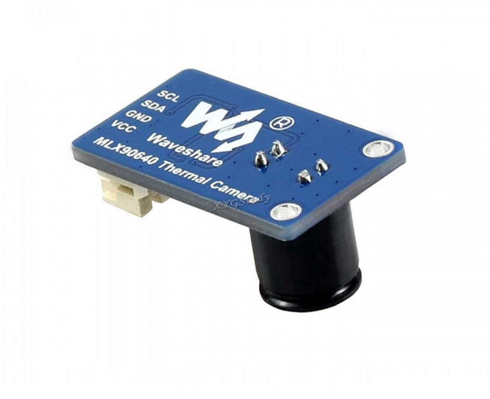 MLX90640 IR Array Thermal Imaging Camera 32×24 Pixels 55° Field of View I2C Interface 3.3V/5V Compatible with Raspberry Pi (ESP32) STM32 @XYGStudy (MLX90640-D55 Thermal Camera)