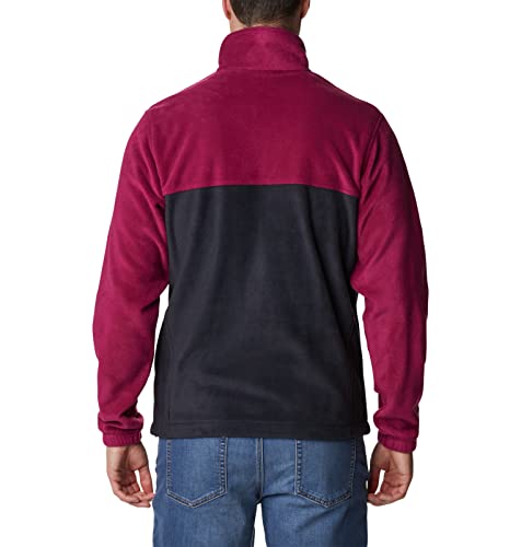 Columbia Men's Steens Mountain Full Zip 2.0, Red Onion/Black, Large
