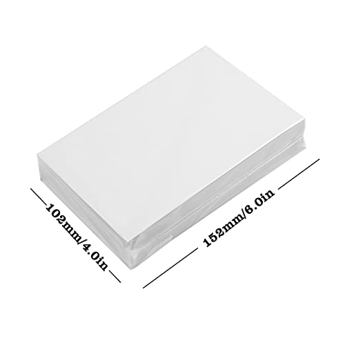 T6 500 Sheets 4x 6inch 4R High Glossy Photo Paper Waterproof Professional photographic Paper Works with Inkjet Printers 230gsm