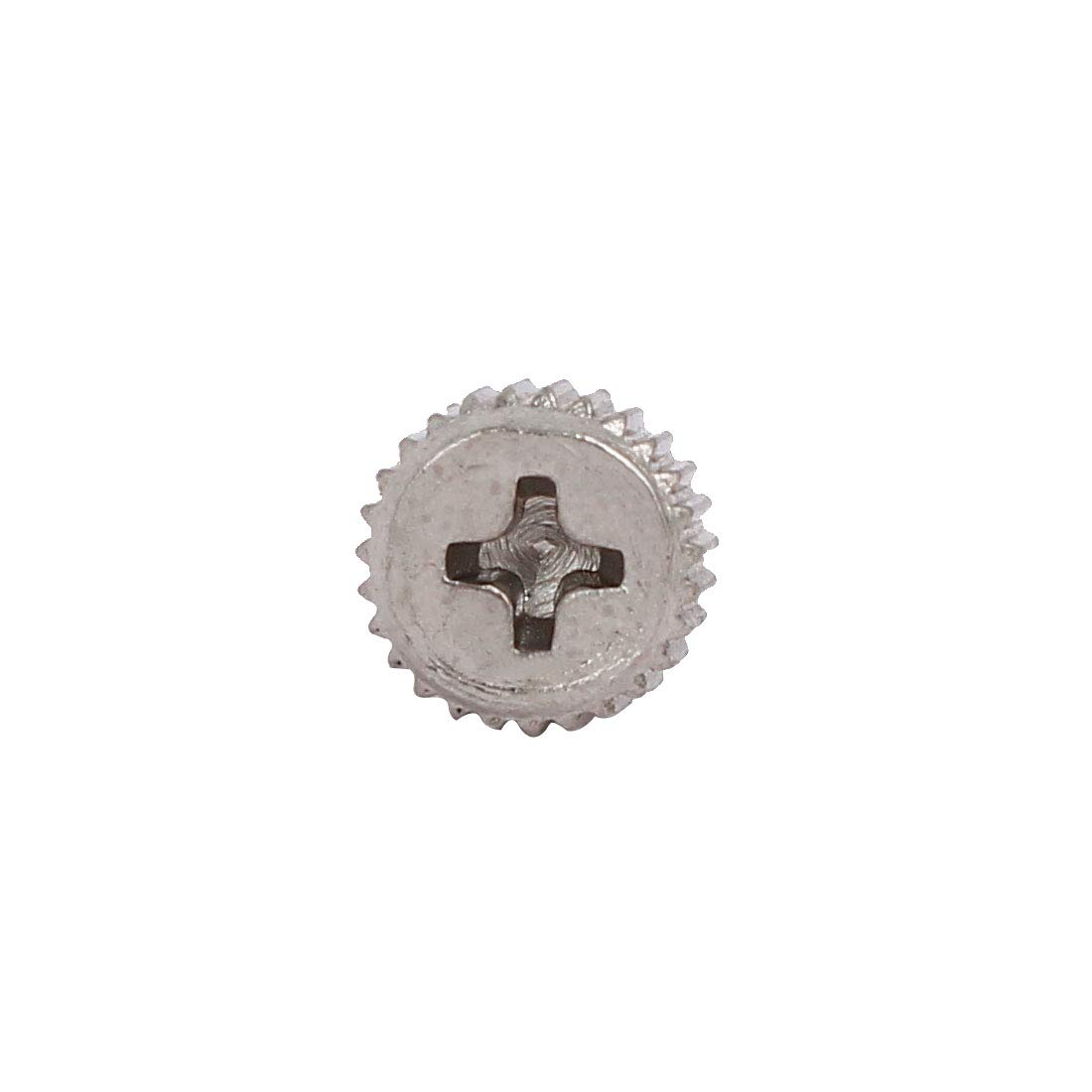 uxcell 30 Pcs M3.5x6mm Male Thread Metal Computer Desktop PC Case Thumb Screws