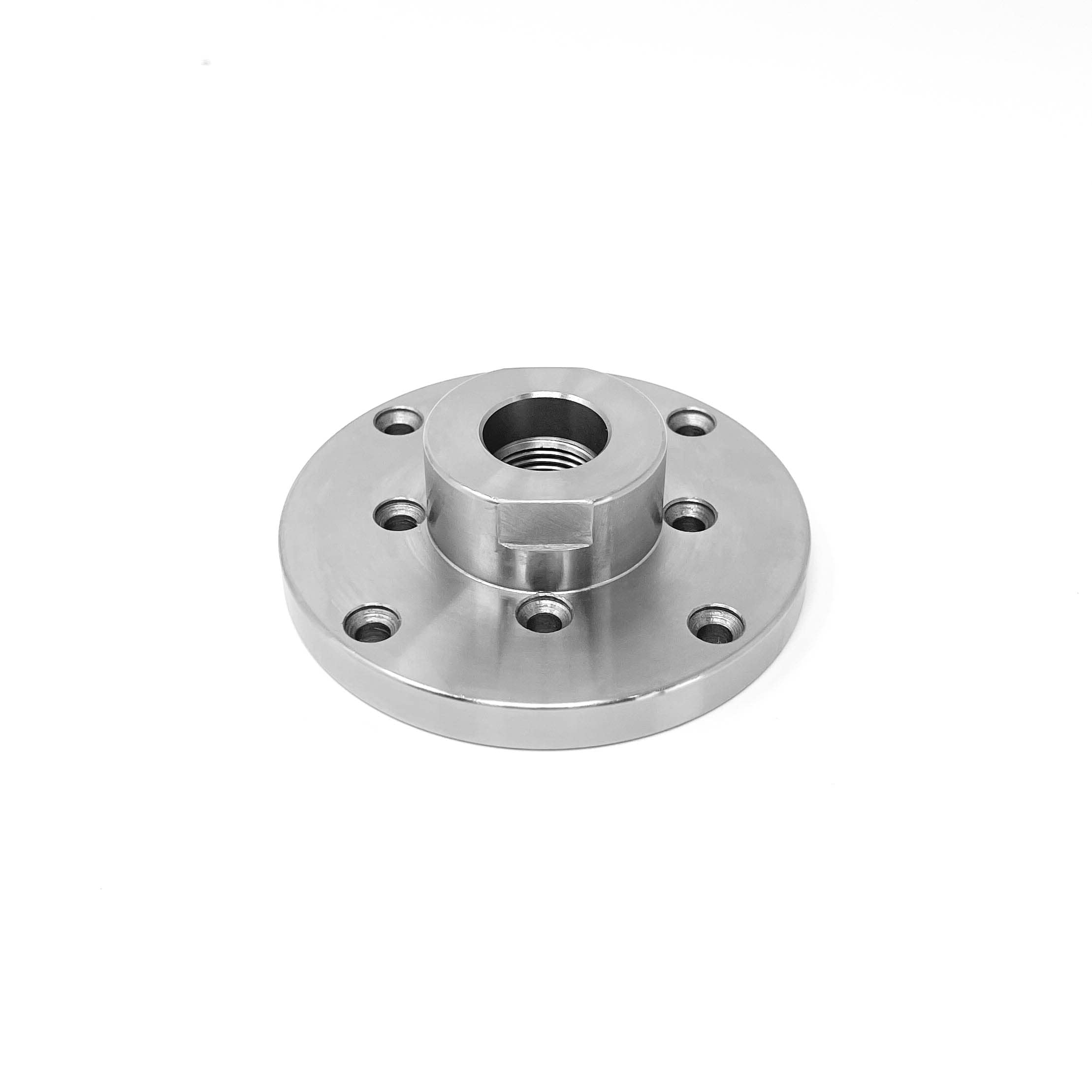 4" Steel Wood Lathe Face Plate, 7/8" x 14 tpi Threaded (for Beaver Rockwell lathes, etc)