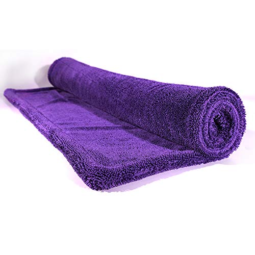 Maxshine - Giant Car Drying Towel, Rinse Free Microfiber Towel for Car Detailing, 24x36 Inch, Extra Thick 1200 GSM, Double Sided, Large Microfiber Towels for Car Drying, Plush Car Wash Towels