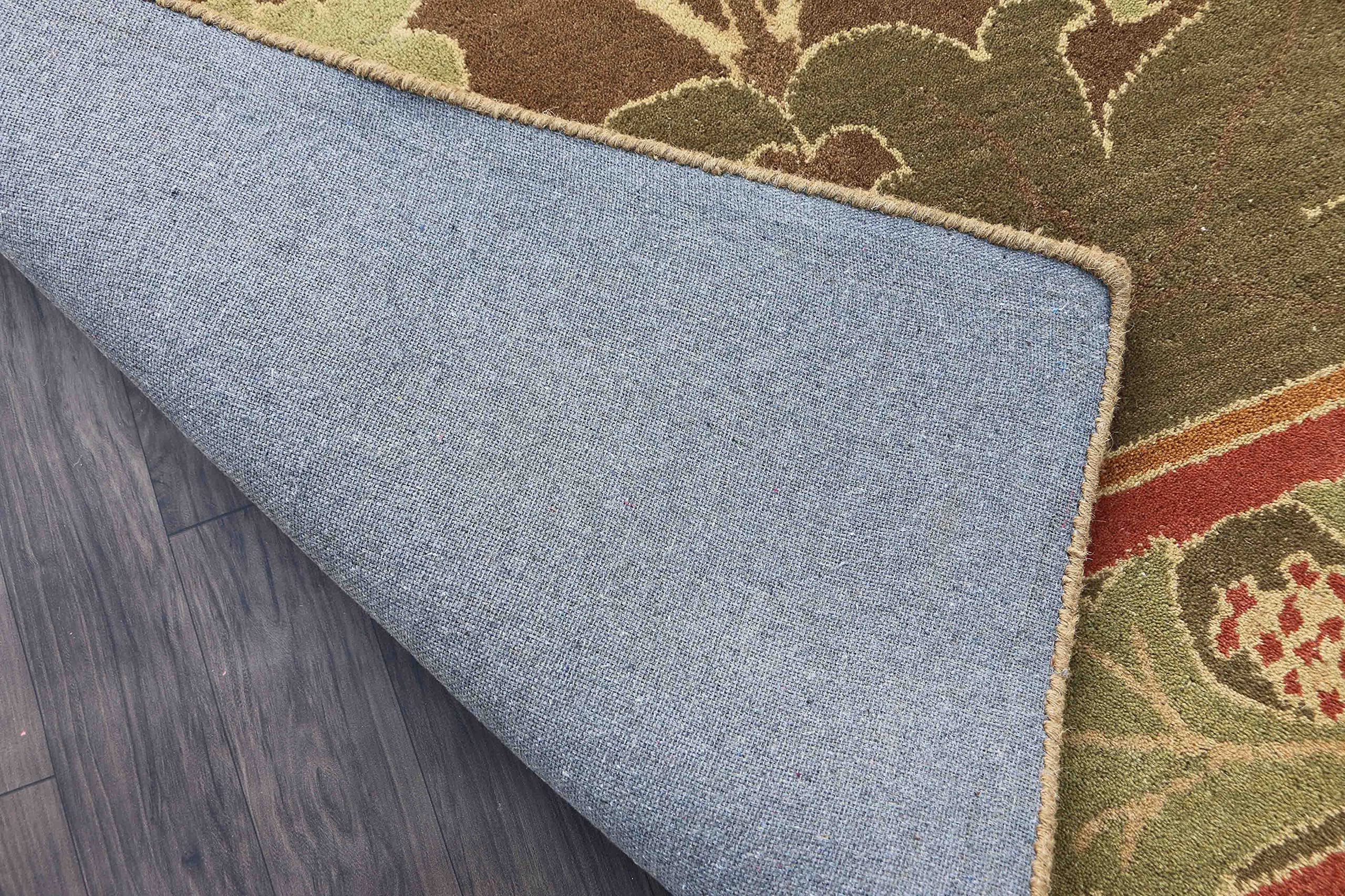 USA RUG Old Hand Made Pattern William Morris Cecil Green Traditional Oriental Style 100% Woolen Area Rugs (8 ft x 10 ft)