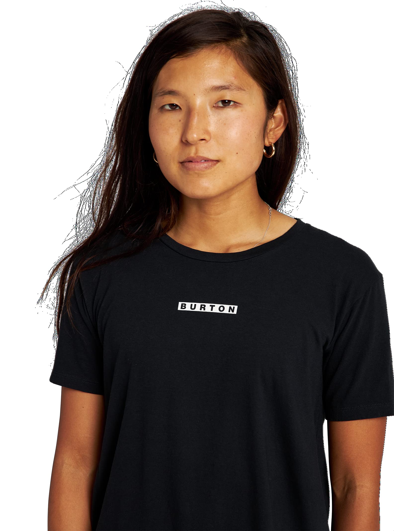 Burton Women's Standard Vault Short Sleeve Tee, True Black, X-Large