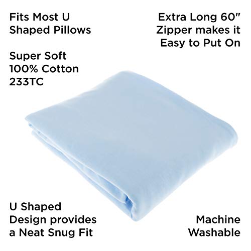 Lavish Home Full Body Pillow Cover, Blue
