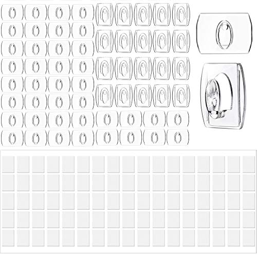 Tatuo 60 Pieces Mini Decorating Hook Clips Holiday Christmas Light Hook Clips Decorating Clips for String Lights Multi-Function Decoration Hanging Clip for Home School Outdoor
