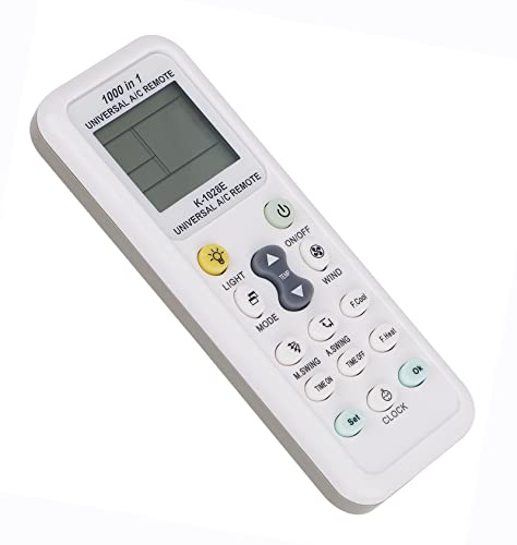AULCMEET Universal Air Conditioner Remote Control LCD A/C Conditioning Controller Compatible with Mitsubishi Toshiba HITACHI FUJITSU Daewoo LG Sharp Samsung ELECTROLUX SANYO AUX GREE Air Conditioner