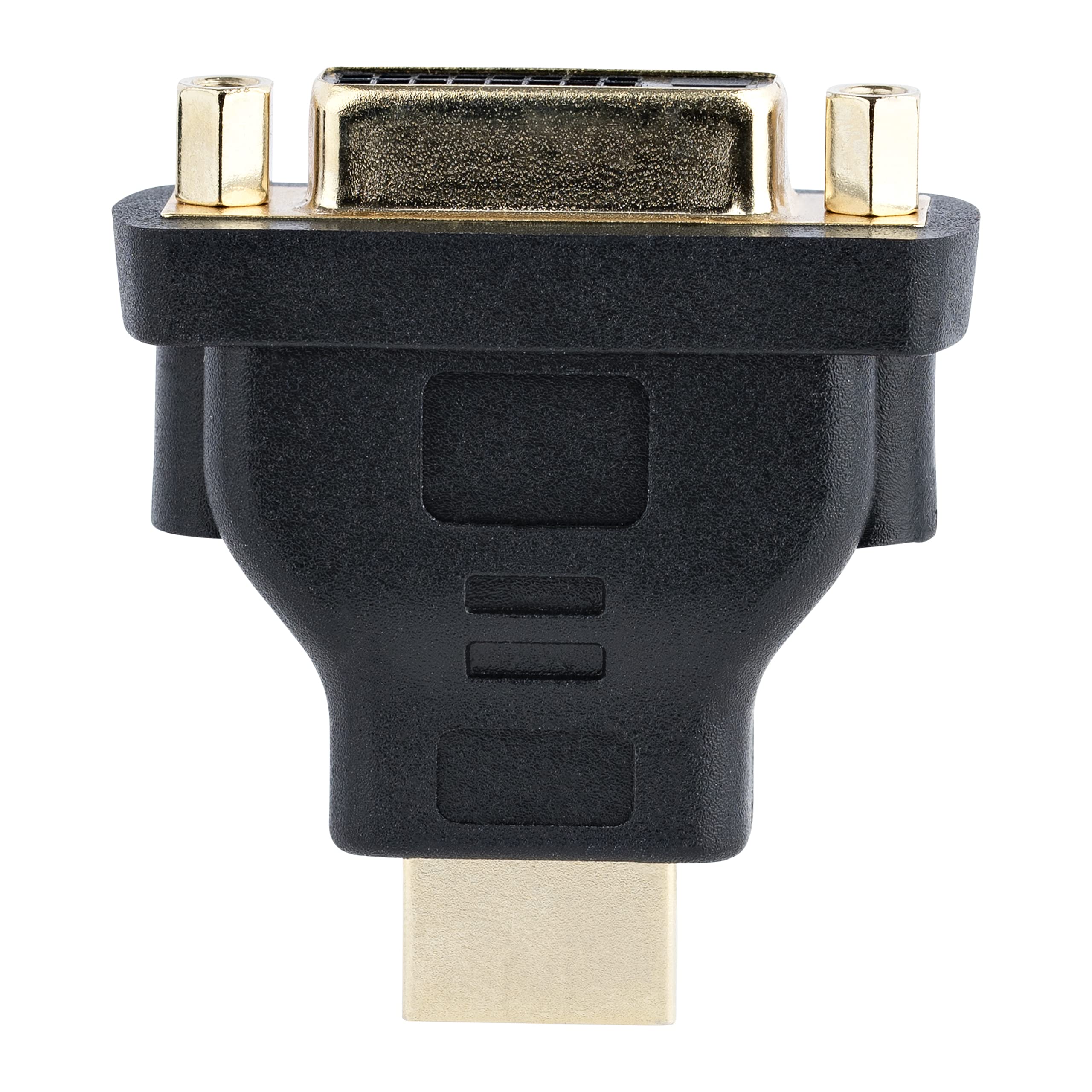 StarTech.com HDMI Male to DVI Female - HDMI to DVI-D Adapter - Bi-Directional - DVI to HDMI (HDMIDVIMF), Black