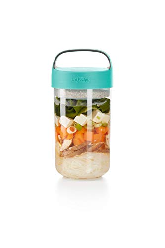 Lekue Food Storage Container, One Size, Turquoise