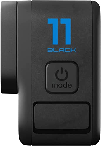 GoPro HERO11 (Hero 11) Black - Waterproof Action Camera with 5.3K HD Video, 27MP Photos, Live Streaming, Webcam + 2pc 64GB Memory Card, High Speed Card Reader + Hero 11 Action Bundle (59 Items)
