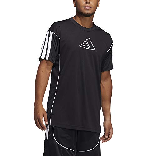 adidas mens Creator 365 Tee Black X-Small