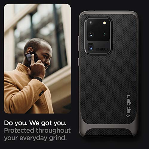 Spigen Neo Hybrid Designed for Samsung Galaxy S20 Ultra Case/Galaxy S20 Ultra 5G Case (2020) - Gunmetal