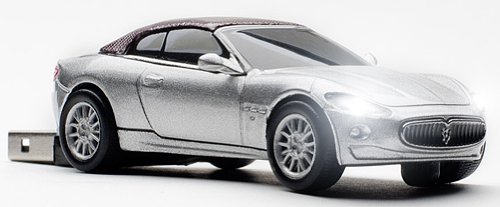 Click Car Maserati Gran Cabrio USB 2.0 Car Memory Stick (4 GB)