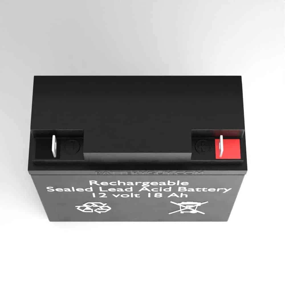 BatteryGuy Lil Taxi (12V 22Ah) Replacement 12V 18Ah SLA Batteries Brand Equivalent (Rechargeable) - Qty of 2