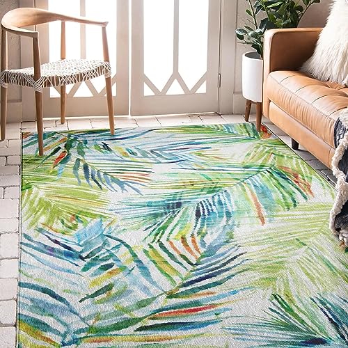 Dalyn Rugs Indoor/Outdoor Tropics TC4 Multi Washable 8' x 10' Rug