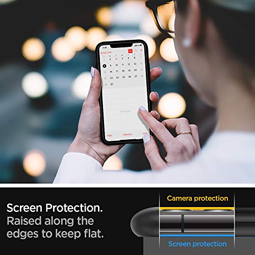 Spigen Slim Armor CS Compatible with iPhone 11 Pro Case, 2-Piece Card Slot TPU Layer + PC Mobile Phone Case for iPhone 11 Pro Case, Black 077CS27235