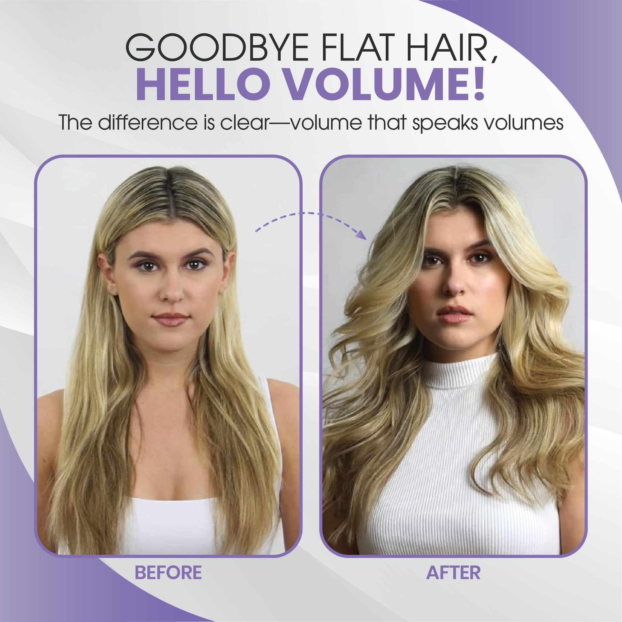 TRI Design Aero Body Infusion Spray-In Volumizer - Achieve Maximum Volume & Enhanced Texture, Weightless Formula for Root Lift & Fullness, Adds Body & Shine, Versatile Style for Hair- 10.5 oz