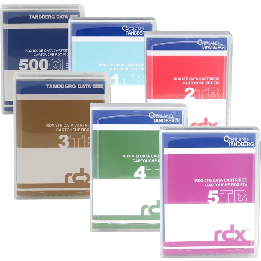 TANDBERG DATA Overland-Tandberg RDX HDD 5TB Cartridge (Single)