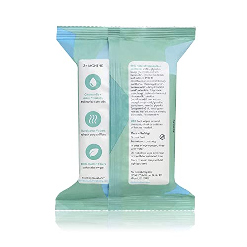 Breathefrida Vapor Wipes for Nose or Chest by Frida Baby 30 Count (Pack of 1)