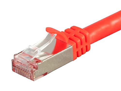 Monoprice Cat7 Ethernet Patch Cable - 2 Feet - Blue | Network Internet Cord - Flexboot RJ45 Stranded 600Mhz S/FeetP CMX Pure Bare Copper Wire 26AWG - Entegrade Series