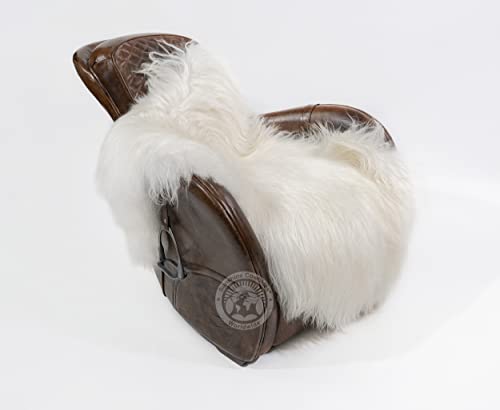 Genuine Icelandic Sheepskin Rug XL Soft Premium Quality Area Rug Chair Cover