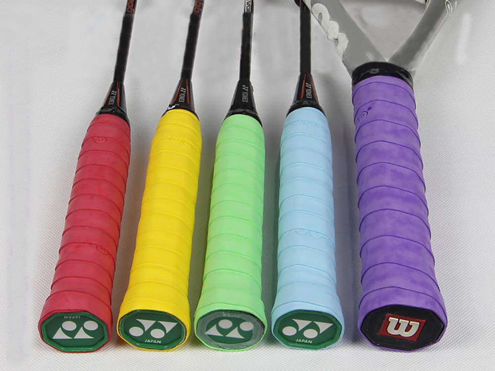 Abovehill Tennis Racket Grip Tape Matte Surface Non-slip for Tennis Racket Badminton Racket Baseball Bat Bicycle Grip Fishing Rod Grip 7-Pack