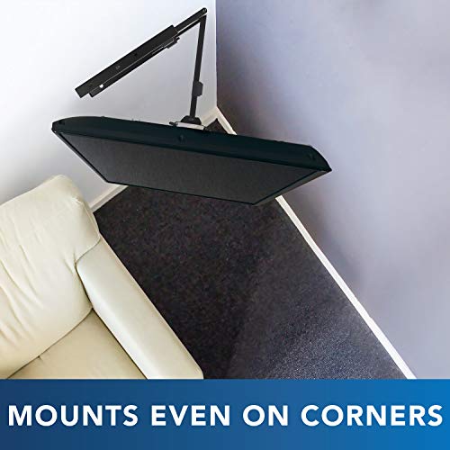 Mount-It! Long Arm TV Mount, Full Motion Wall Bracket with 40 inch Extension Articulating Arm, Fits Screen Sizes 42, 47, 50, 55, 60, 65, 70, 75, 80 Inch, VESA 800x400mm Compatible, Holds up to 110 lbs