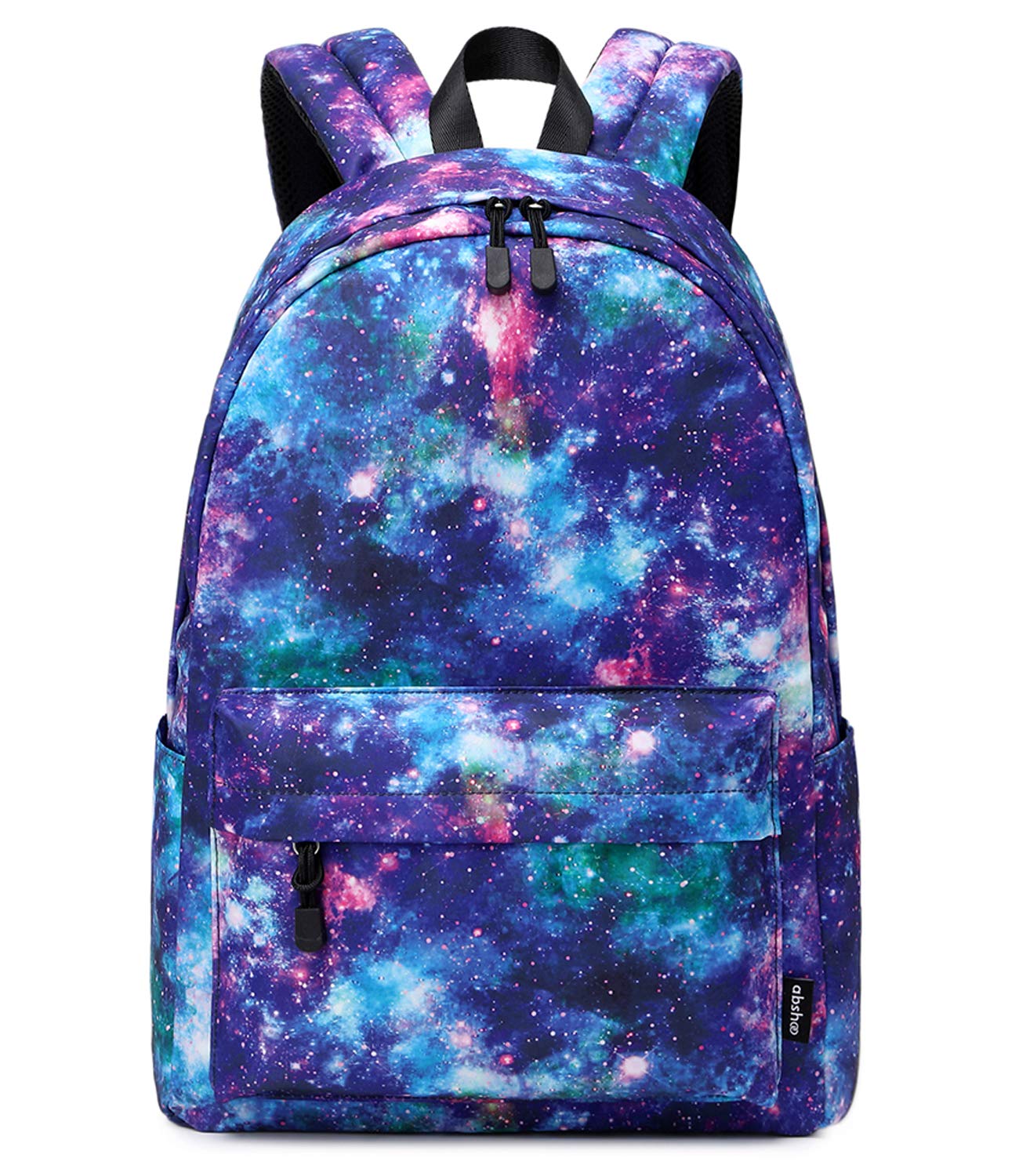 abshoo Lightweight Water Resistant Galaxy Backpacks For Teen Girls Boys School Bookbags (Galaxy D)