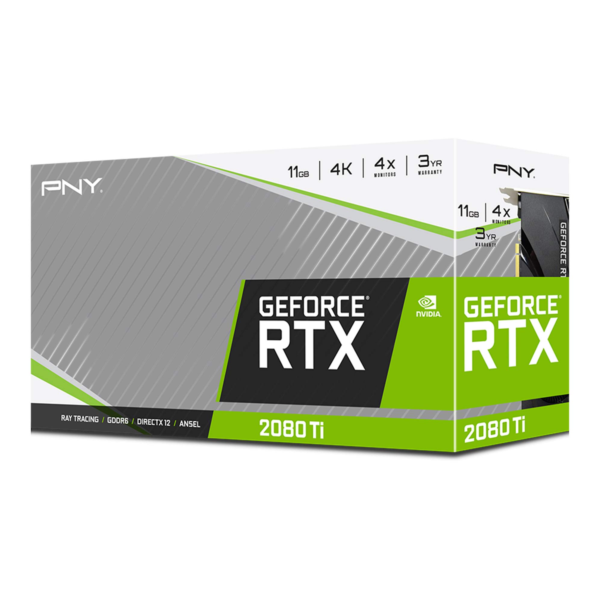 PNY VCG2080T11BLMPB GeForce RTX 2080 Ti 11GB Blower Graphics Card