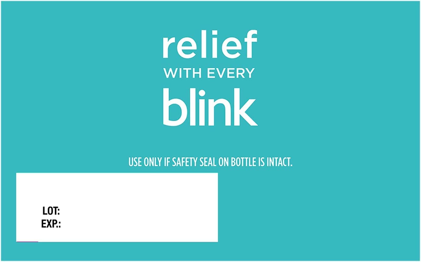blink Tears Lubricating Eye Drops Mild-Moderate Dry Eye 25 Each,0.01 Fl Oz (Pack of 25)