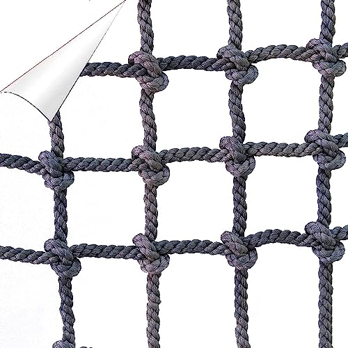 EkiDaz HXRW Rope Net Climbing Net for Kids Cargo Net Obstacle Climbing Net Protective Safety Net Rope Net Playground Sets for Backyards (Size : 3 * 5m(9.9 * 15.15ft))