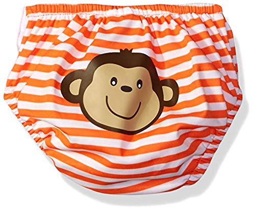 KIKO & MAX Baby Boys' Infant Three-Pack Absorbant Reusable Swim Diaper (Small)