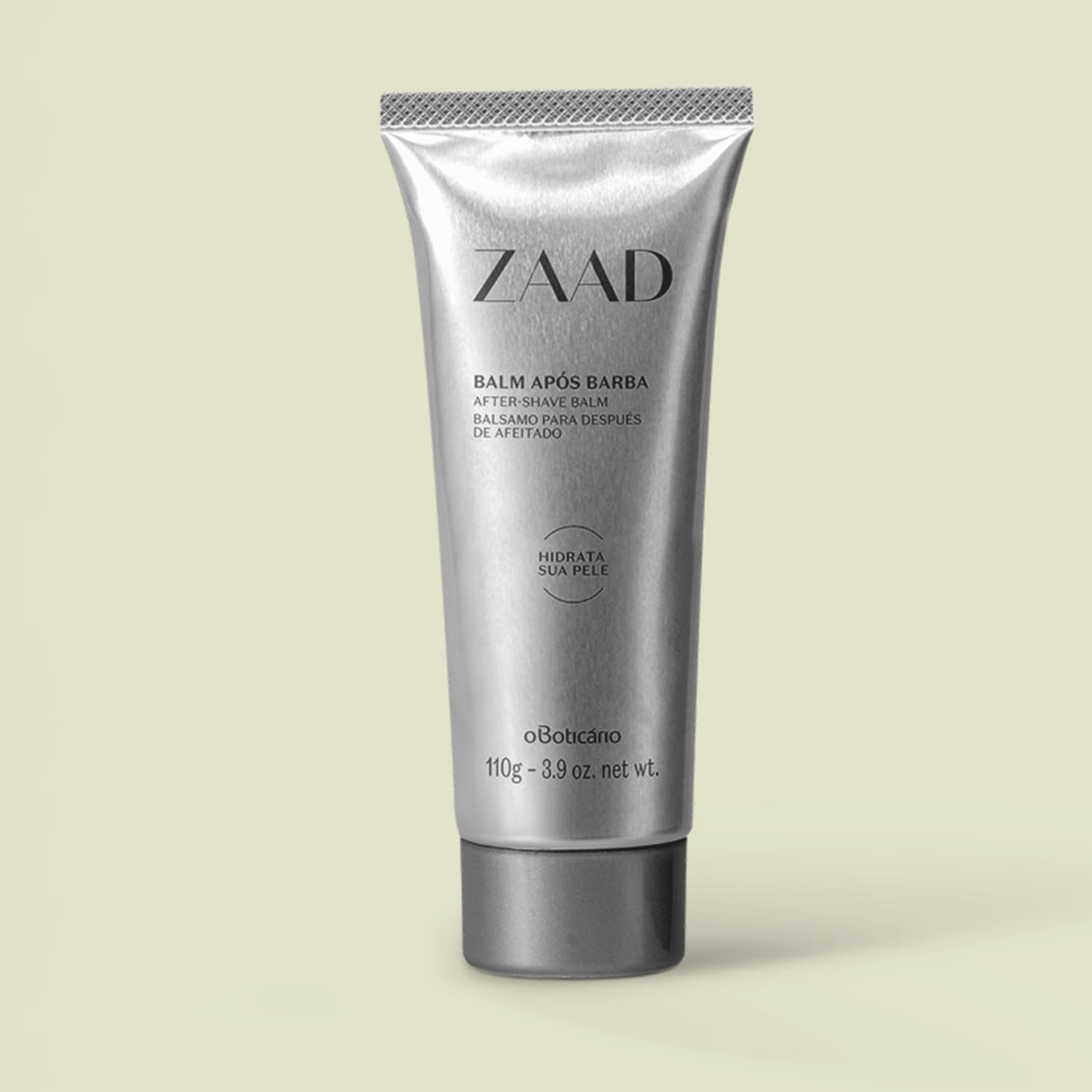 O BOTICARIO Zaad, Moisturizing After Shave Balm, 3.9 Oz (110g)