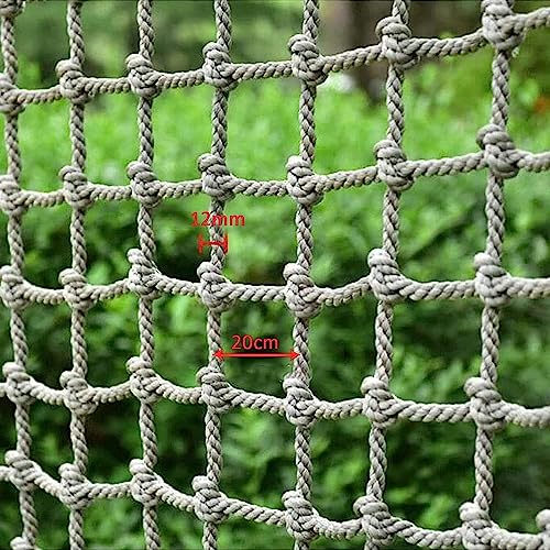 EkiDaz HXRW Rope Net Kids Safety Protective Net Sturdy Rope Climbing Net Polyamide Net for Kids Indoor and Outdoor Playing Playground Sets for Backyards (Size : 2 * 3m(6.6 * 9.9ft))