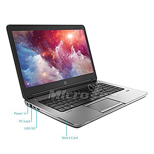 HP EliteBook 640 G1 Notebook PC Intel Core i5-4300M 2.6GHz 8GB 128GB SSD Windows 10 Professional (Renewed)