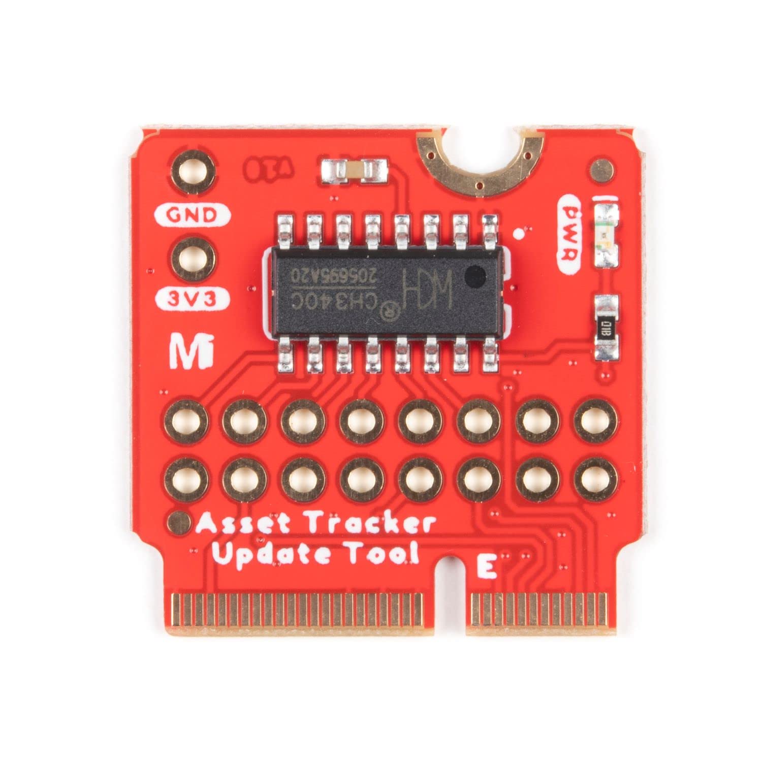 SparkFun MicroMod Update Tool-CH340C USB-Serial Converter 8 Pairs of PTH Connections w/Split pad Jumper Links 3.3V Interface MicroMod Asset Tracker Carrier Board or SARA-R510M8S Module USB-C